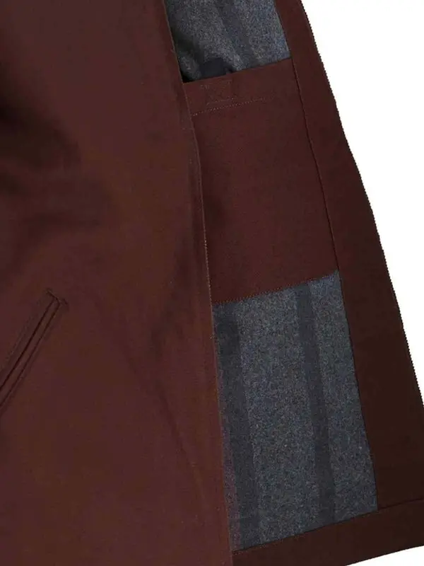 Carhartt Work In Progress Detroit Logo Patch Bomber Jacket - Red