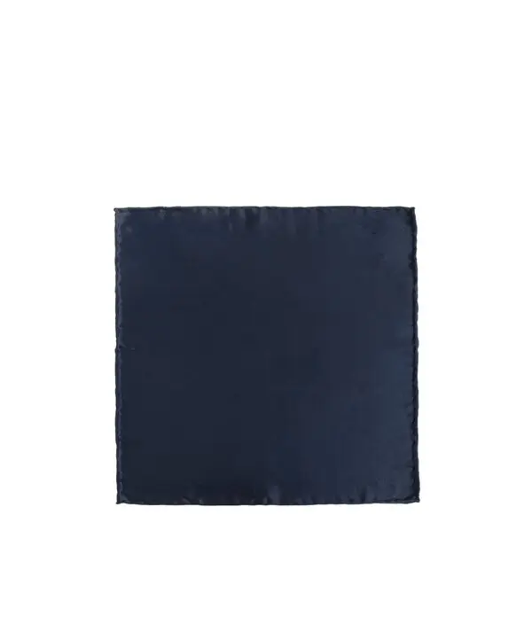 FERRAGAMO Square Pocket Scarf - Navy Blue