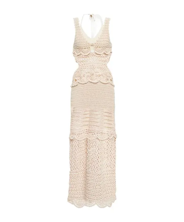 Simkhai Crocheted Knit Dress