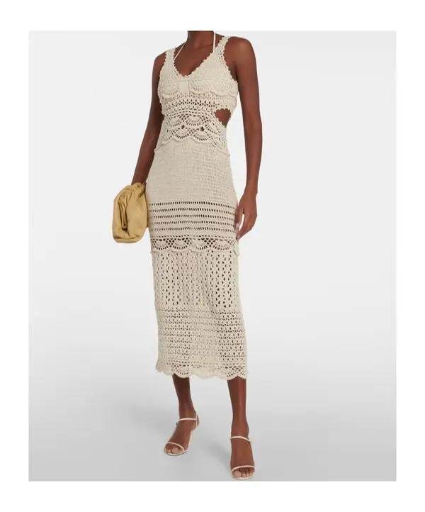Simkhai Crocheted Knit Dress