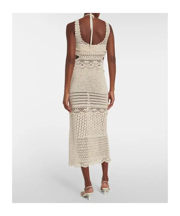 Simkhai Crocheted Knit Dress