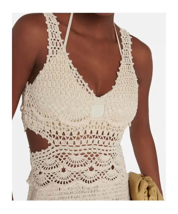 Simkhai Crocheted Knit Dress