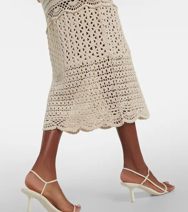 Simkhai Crocheted Knit Dress
