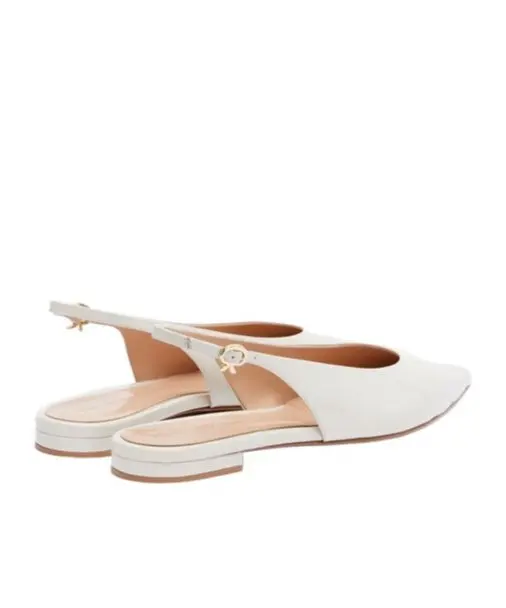 GIANVITO ROSSI Patent Leather Slingback Flats
