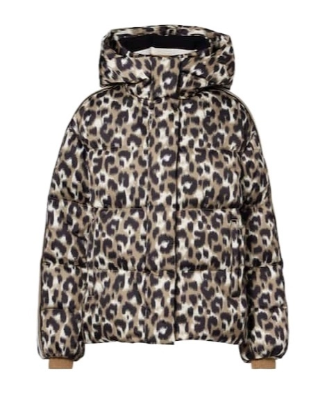 Fusalp Ada Leopard-print Down Ski Jacket