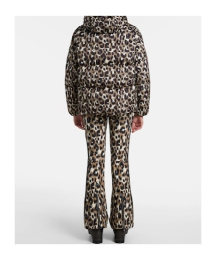 Fusalp Ada Leopard-print Down Ski Jacket