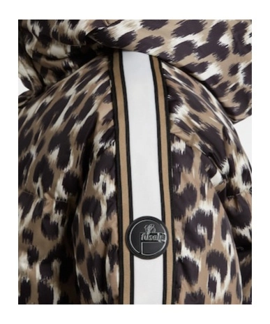 Fusalp Ada Leopard-print Down Ski Jacket