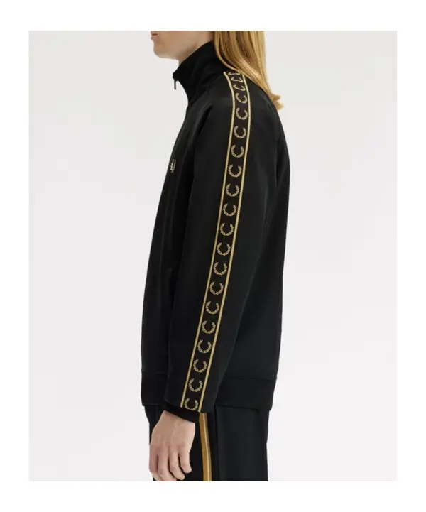 Fred Perry Contrast Tape Track Jacket