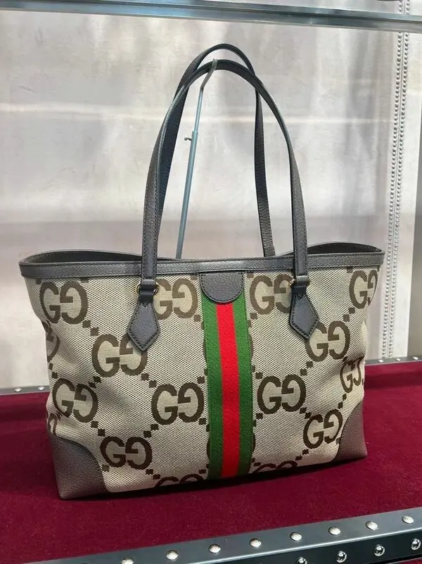 Gucci Ophidia Jumbo-gg Medium Tote