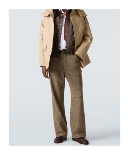 Auralee Hooded Cotton Gabardine Jacket