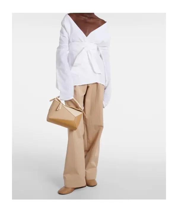 Tove Arya Cotton Wrap Top