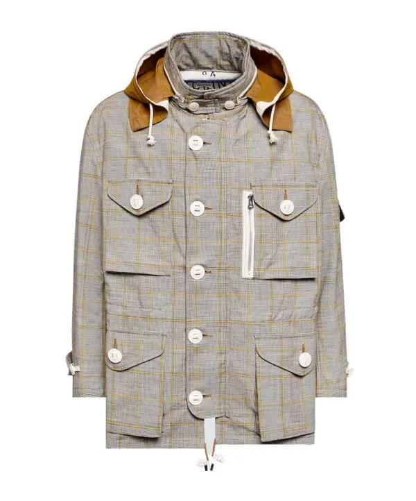 Junya Watanabe Hooded Long-sleeve Casual Jacket