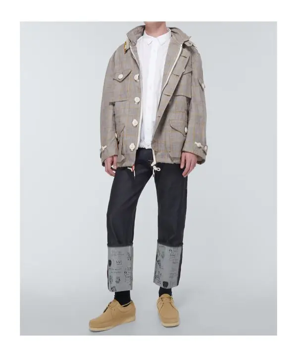 Junya Watanabe Hooded Long-sleeve Casual Jacket