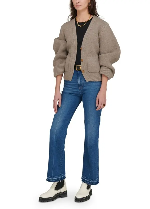 Khaite V-neck Knitted Cardigan