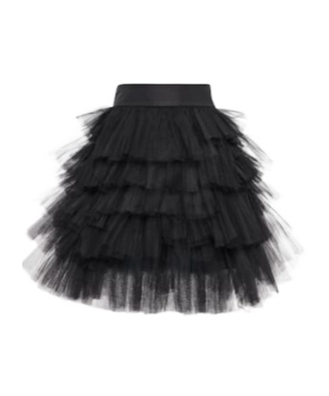 Oscar De La Renta Tulle Miniskirt