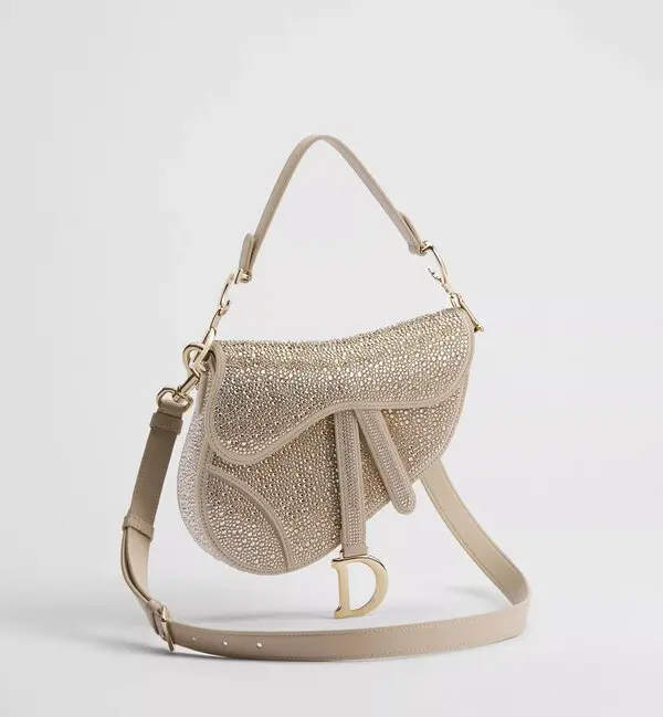 Dior Small Saddle Bag With Strap