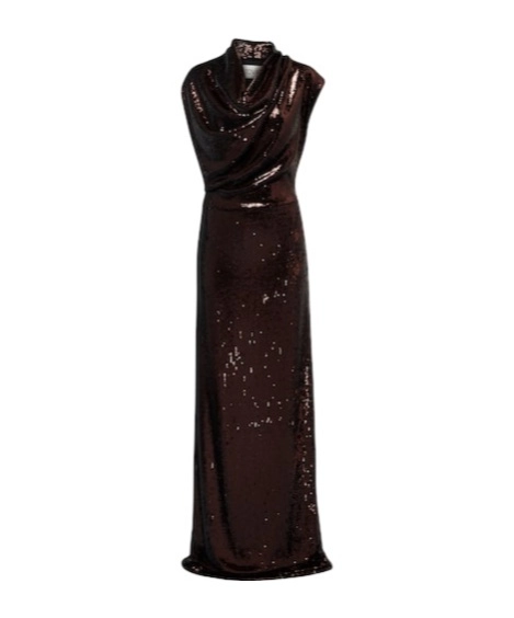Tove Azalea Sequined Gown - Black