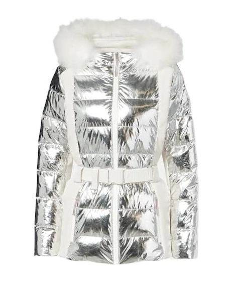 YVES SALOMON Solid-color Ski Jacket