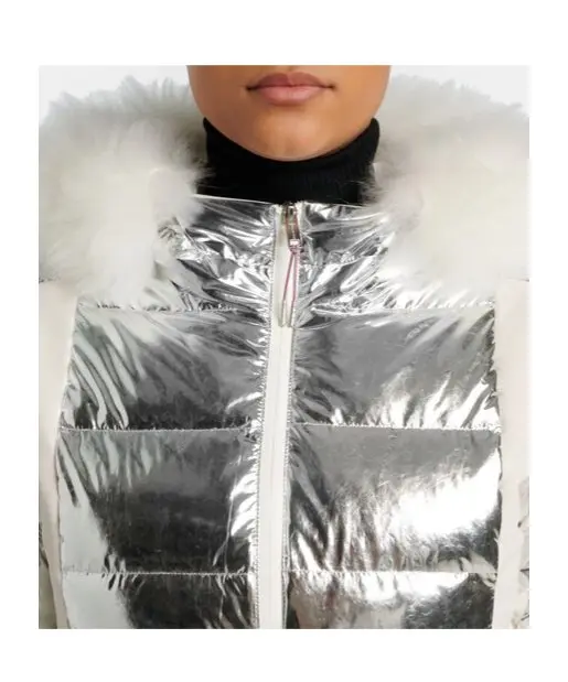 YVES SALOMON Solid-color Ski Jacket