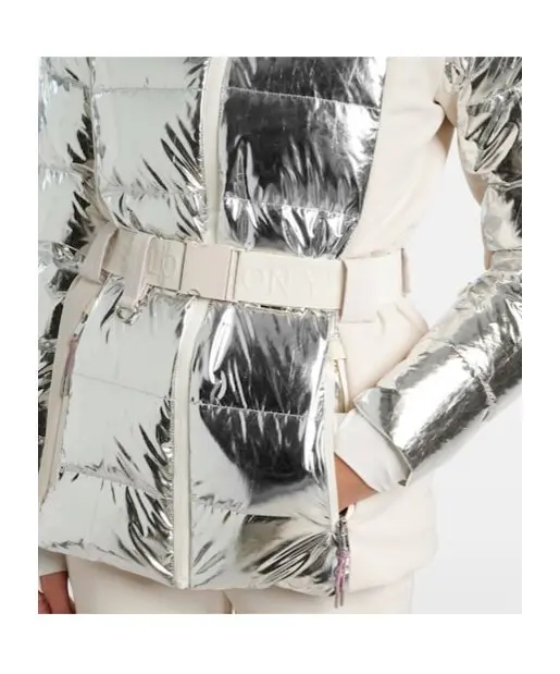 YVES SALOMON Solid-color Ski Jacket