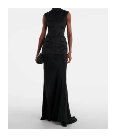 Sportmax Cilen Cotton-blend Gown