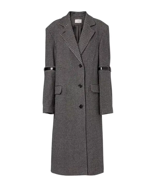Coperni Thousand Birds Wool And Cashmere Coat