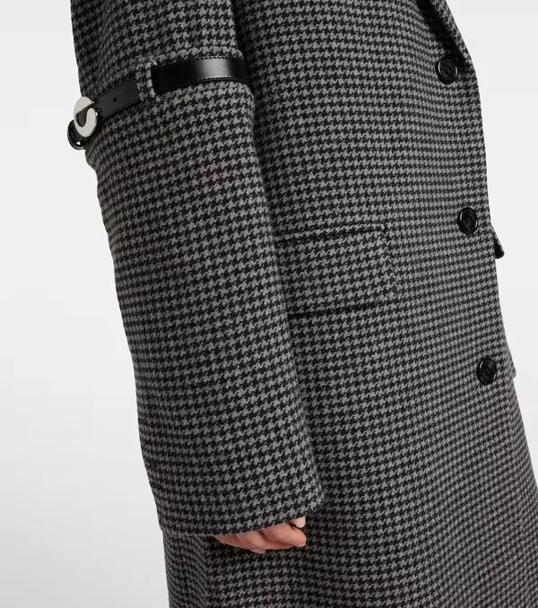 Coperni Thousand Birds Wool And Cashmere Coat