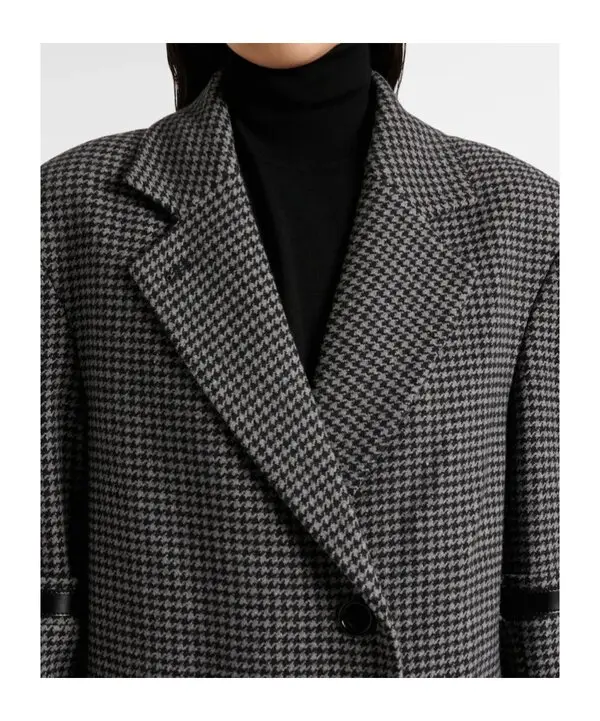 Coperni Thousand Birds Wool And Cashmere Coat