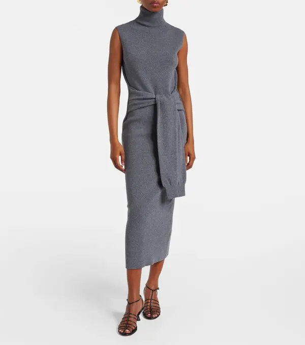 RÓHE Layered Turtleneck Dress
