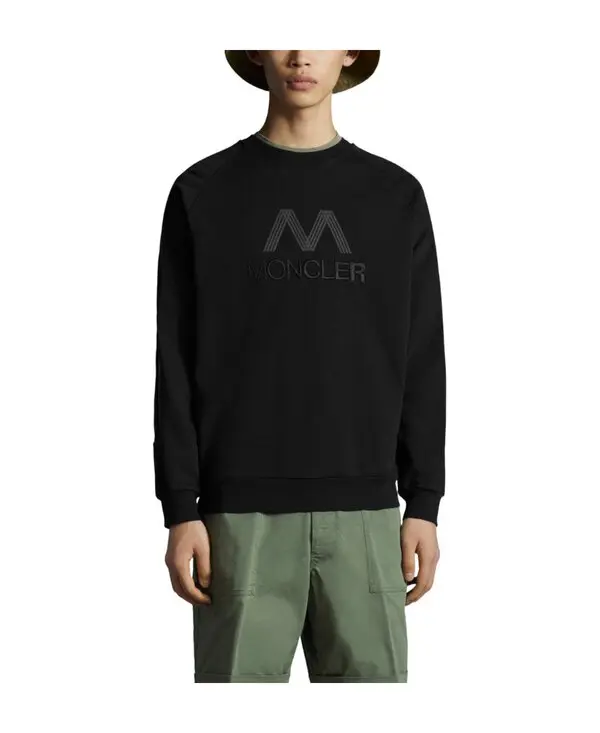 Moncler Logo Round-neck Casual Sweater