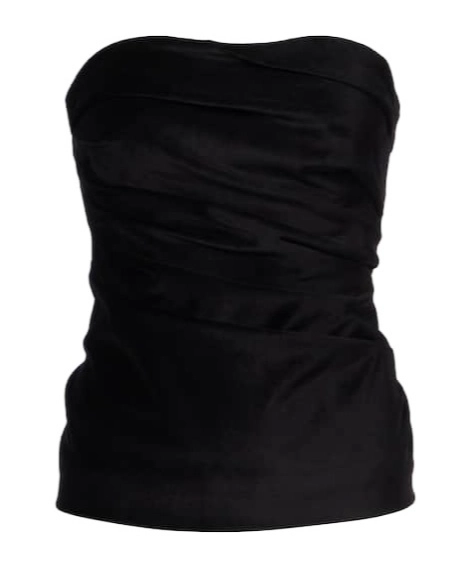 Tove Izel Velvet Tube Top