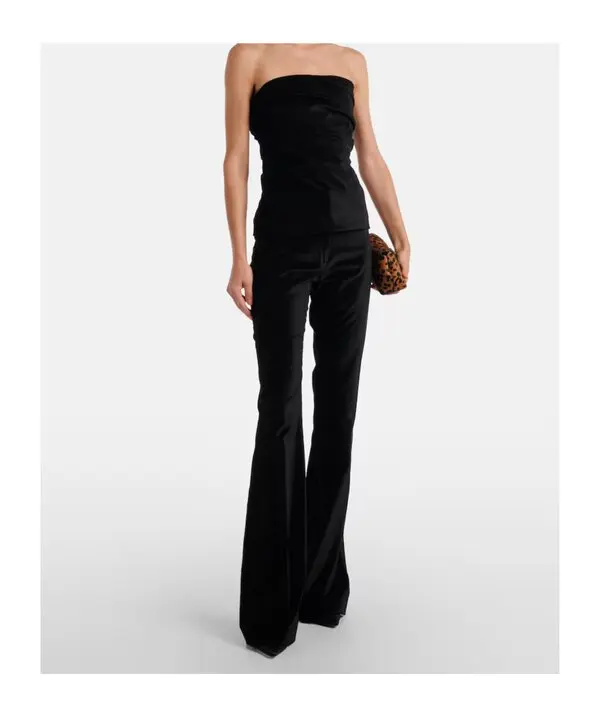 Tove Izel Velvet Tube Top