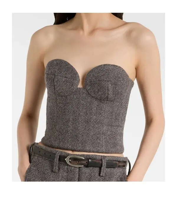 Magda Butrym Wool-blend Corset