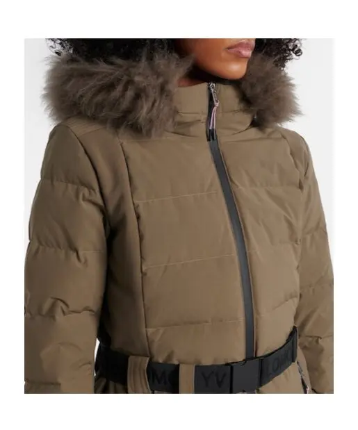 YVES SALOMON Belted Down Jacket