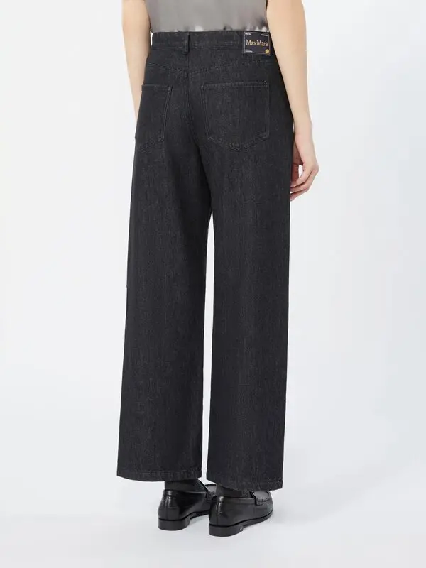 Max Mara Button-up Wide-leg Jeans