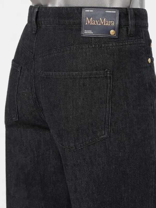Max Mara Button-up Wide-leg Jeans