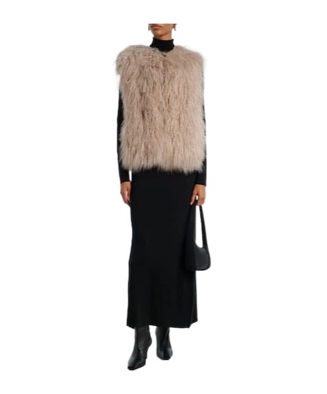 YVES SALOMON Shearling Gilet