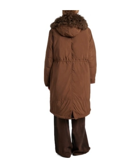 YVES SALOMON Shearling-trimmed Down Coat