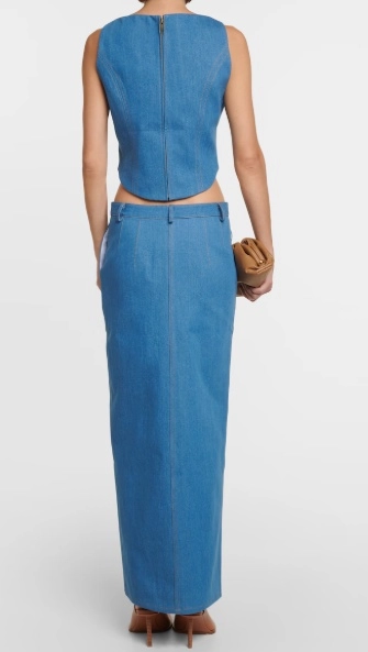AYA MUSE Colia Denim Top