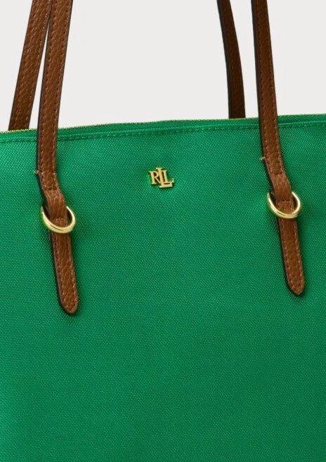 Ralph Lauren Zippered Shoulder Bag