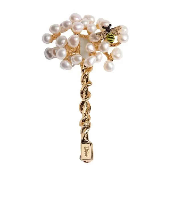 Dior Poetic Garden Brooch - Yellow