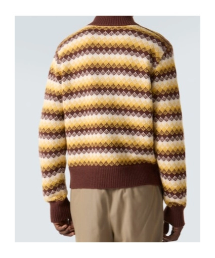 Auralee Jacquard Cardigan