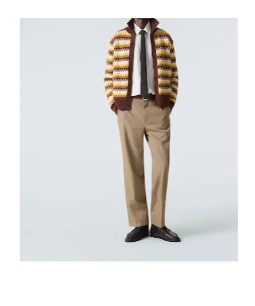 Auralee Jacquard Cardigan