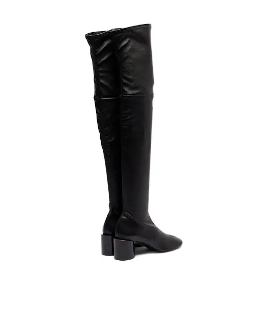 JIL SANDER Leather Over-the-knee Boots