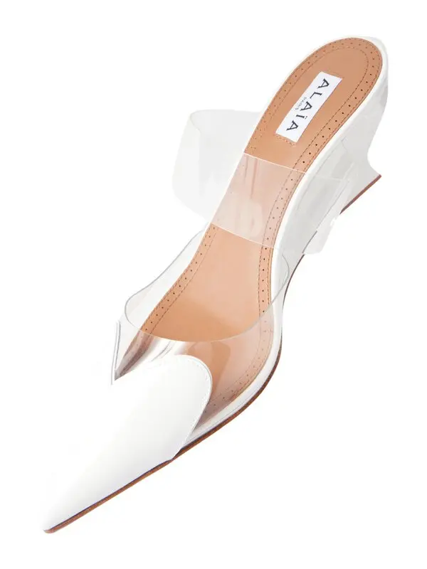 Alaïa Wedge Mules