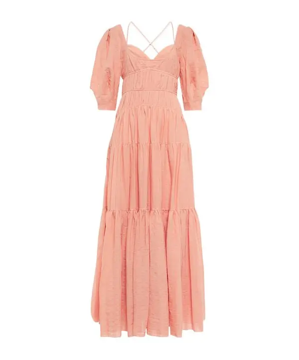 Simkhai Sweetheart Neckline Dress - Pink