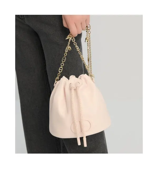 Dior Logo Shoulder Bag - Pale Pink