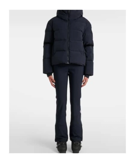Fusalp Barsy Velvet-trimmed Down Ski Jacket