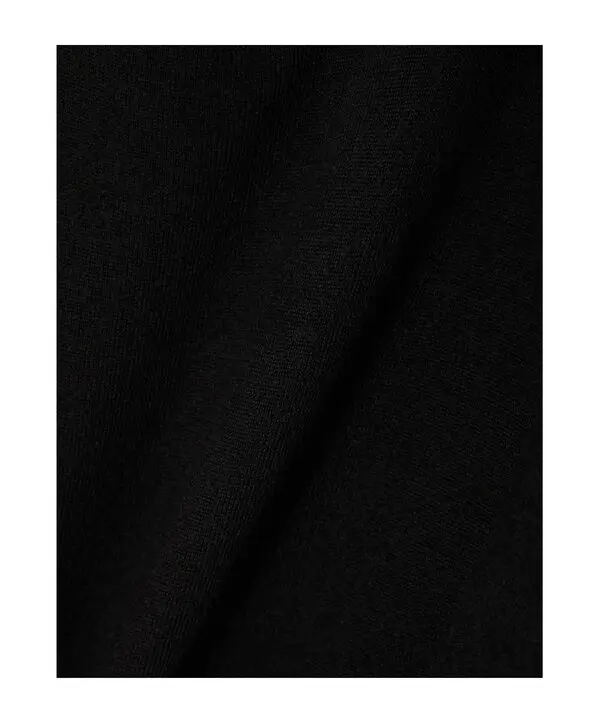 Saint Laurent Long-sleeved Crew Neck Dress