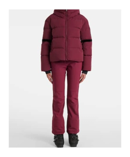Fusalp Barsy Velvet-trimmed Down Ski Jacket